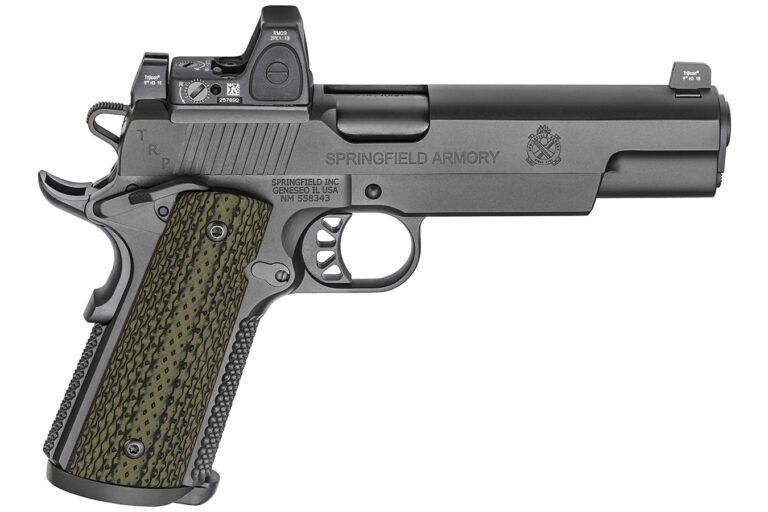 Springfield 1911 TRP 10mm With Trijicon RMR Reflex Sight And Range Bag ...